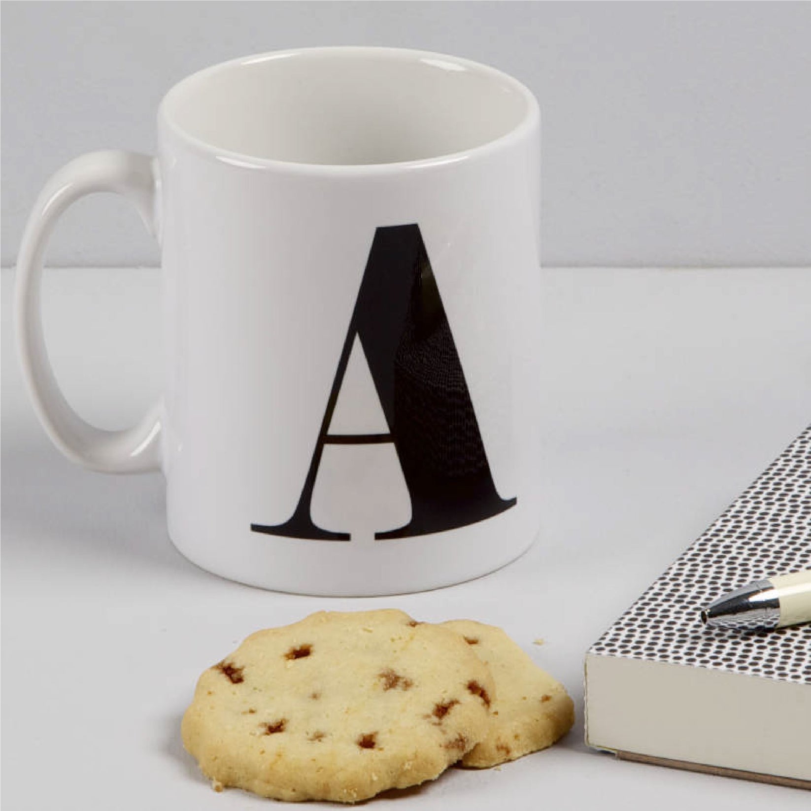 Personalised Initial Letter Mug | Custom Ceramic Coffee Mug – Print My Tops