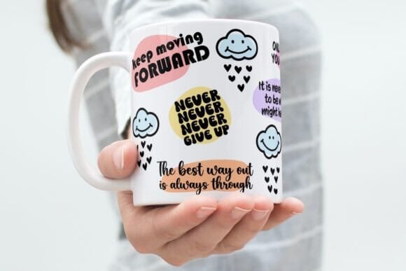 Positive Affirmations Mug Gift Mental Health Mug | Print My Tops